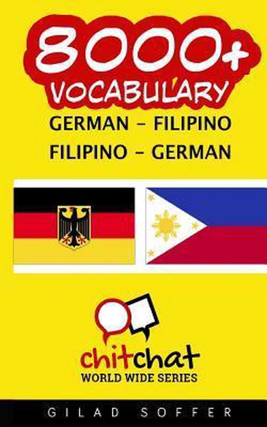 8000+ German - Filipino Filipino - German Vocabulary | 9781537613833 ...