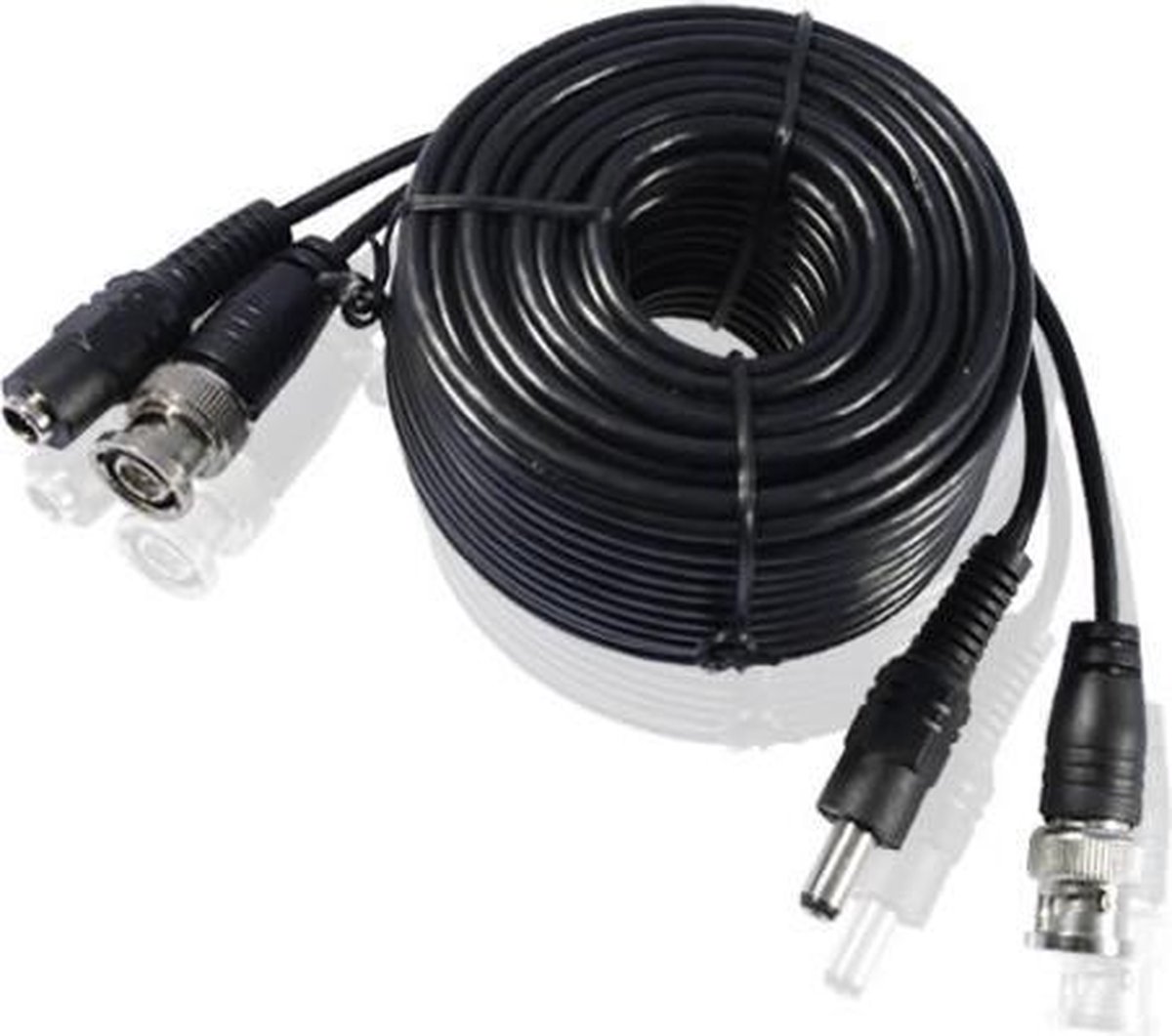 Coax Kabel - Video en 12 Volt - Lengte 10 Meter - Combi Kabel ...