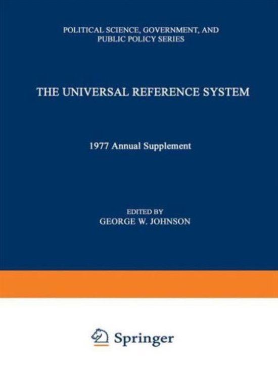 The Universal Reference System | 9781489951861 | George W. Johnson ...