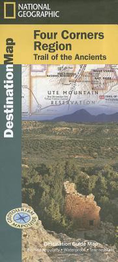 National Geographic Destination Map Four Corners Region | bol.com