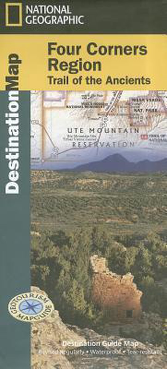 National Geographic Destination Map Four Corners Region | bol.com
