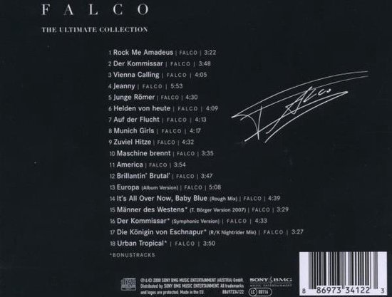The Ultimate Collection, Falco | Muziek | bol