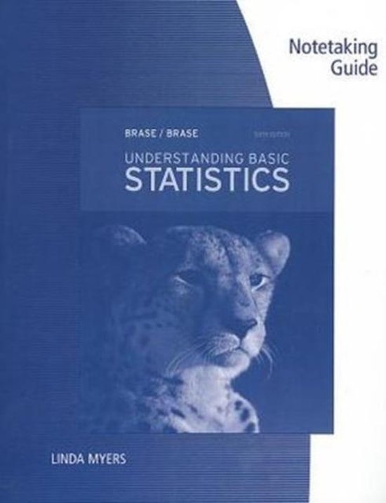 Understanding Basic Statistics Notetaking Guide | 9781133525097 ...