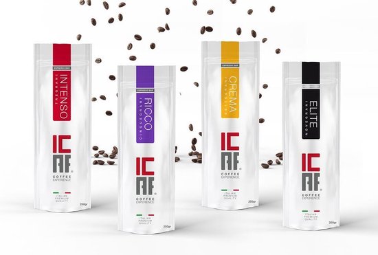 ICAF koffiebonen ontdekkingsmix (8x 250gram) | bol.com