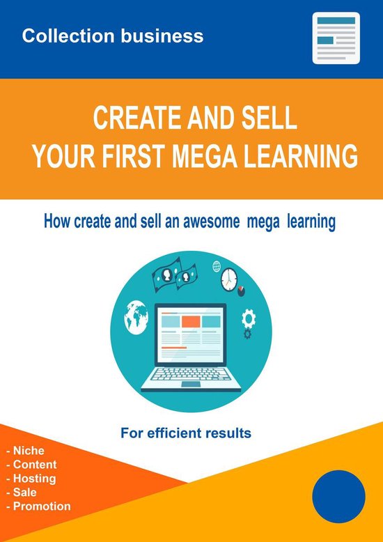 Create and sell your first mega learning (ebook), Nicolas Forgue ...