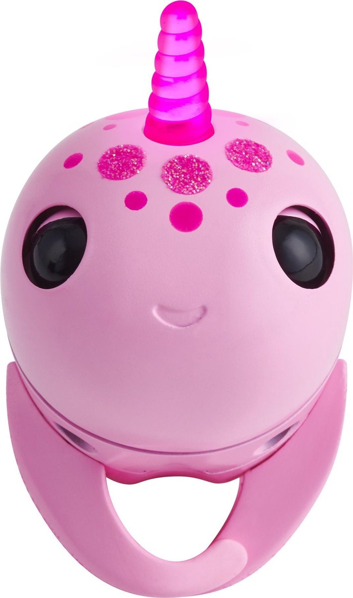 WowWee - Fingerlings Narwhal Robot - Roze | bol