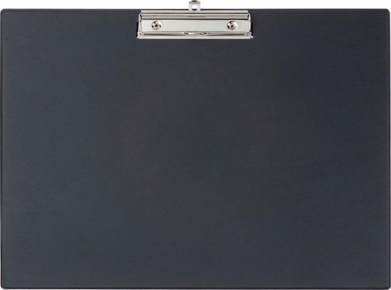 MAUL klemplaat pvc A3 liggend zwart | bol.com