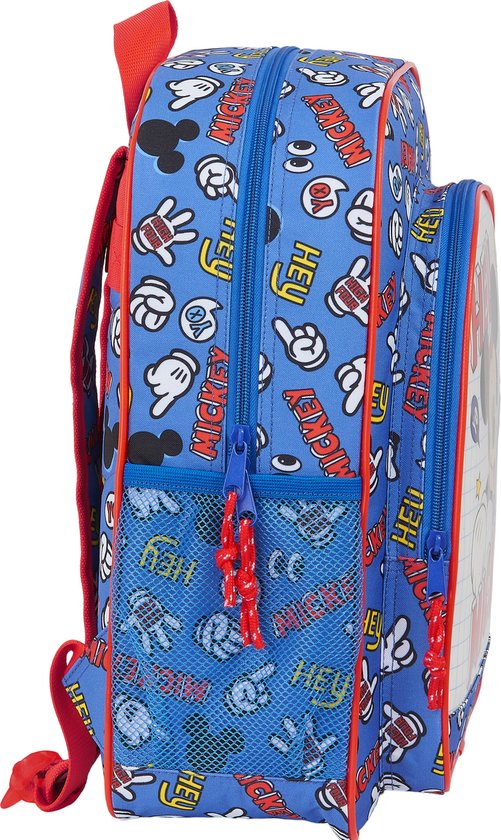 Disney Mickey Mouse Things - Rugzak - 32 x 38 x 12 cm - Multi | bol