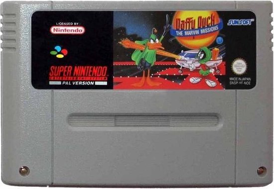 Daffy Duck The Marvin Missions - Super Nintendo [SNES] Game [PAL] | Games | bol