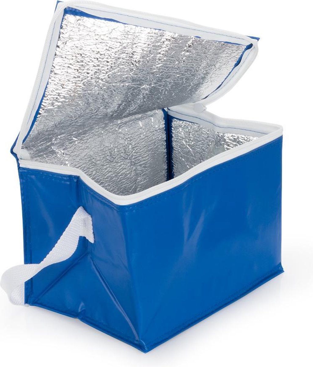 PVC mini koeltasje | koeltas lunch | compacte koeltas blauw | koeltasje ...