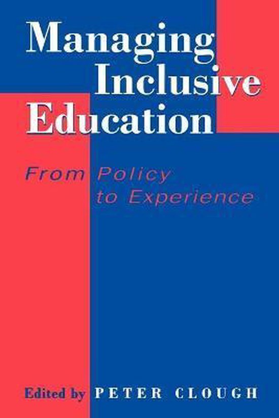 Managing Inclusive Education | 9781853963933 | Peter Clough | Boeken ...