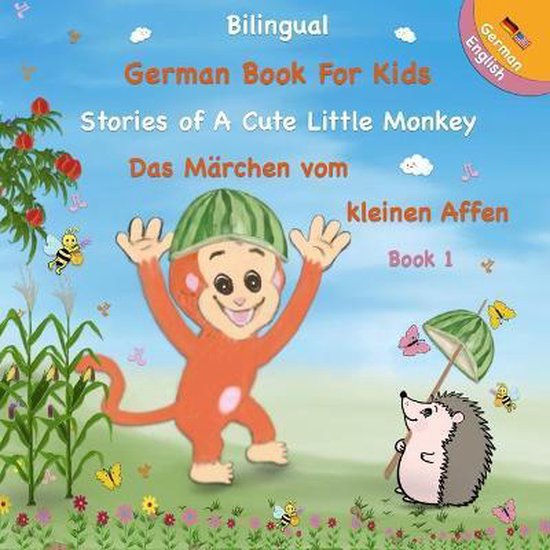 Bilingual German English Book For Kids - Das Marchen vom kleinen Affen ...