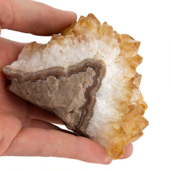 Ruwe Citrien Edelsteen Cluster 6 – 8 cm | bol