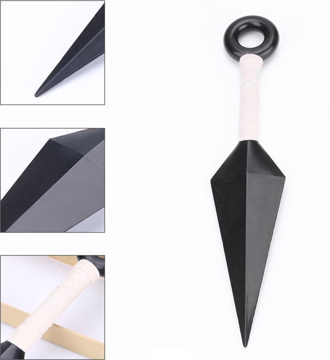 Naruto Anime Speelgoed - Plastic Uzumaki Kunai Dart - Wit - Cosplay ...