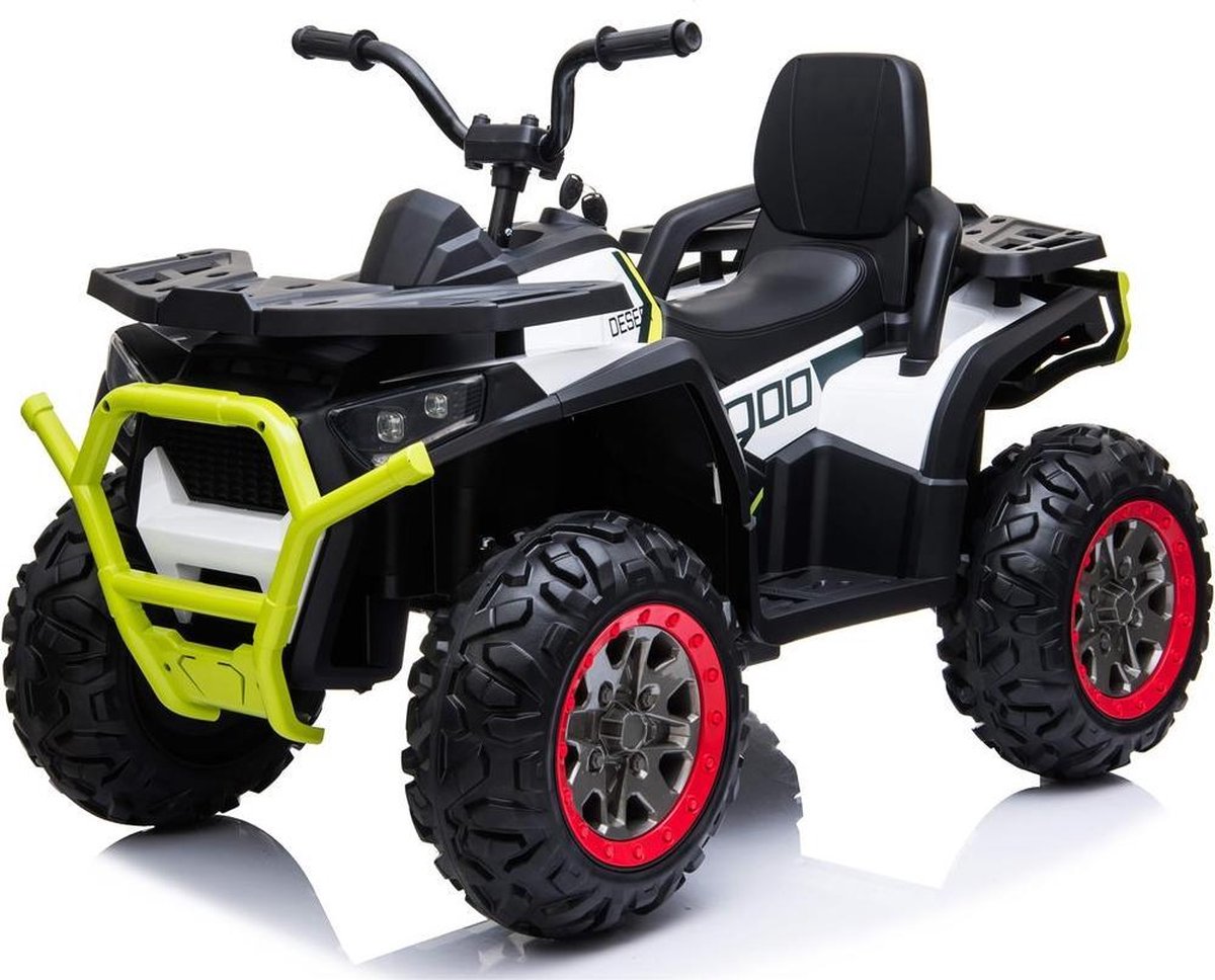 Elektrische kinderquad-wit-Elektrische Kinder quad Accu - Accu quad-12 ...