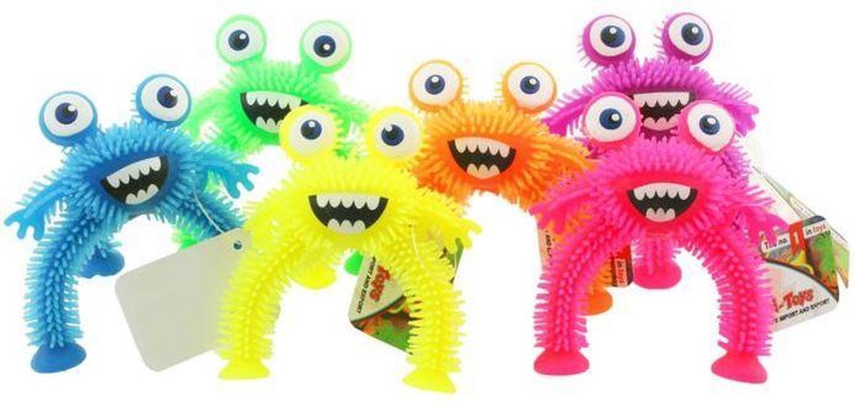 Puffer monster driepoot - Baby Peuter Kinderen speeltje - Slijm beestje ...