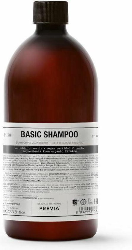 PREVIA Professional Basic Shampoo 1000 ml | bol