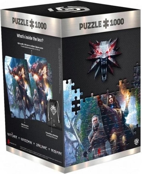The Witcher Puzzle - Yennefer (1000 pieces) - incl. draagtas en poster ...