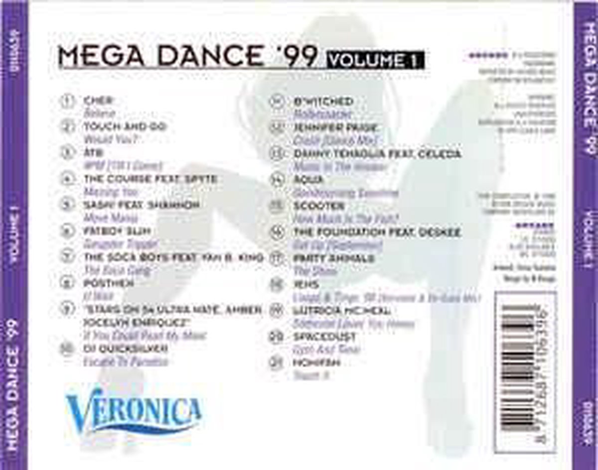 Megadance '99 1, various artists | CD (album) | Muziek | bol