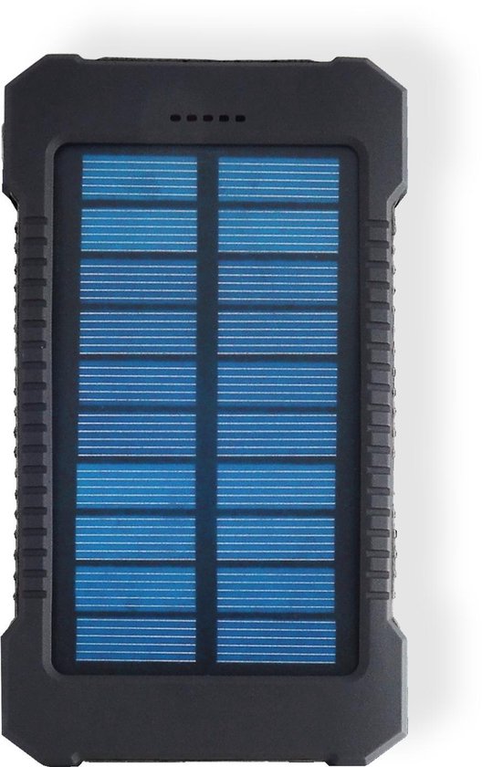 Mitone MITPP80 Solar Power Bank Black | bol.com