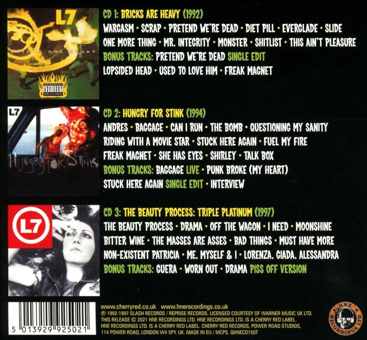 Wargasm, L7 | CD (album) | Muziek | bol.com