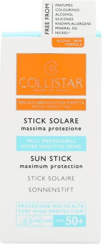 Collistar Active Protection Sun Cream Zonnestick SPF 50 - 8 ml ...