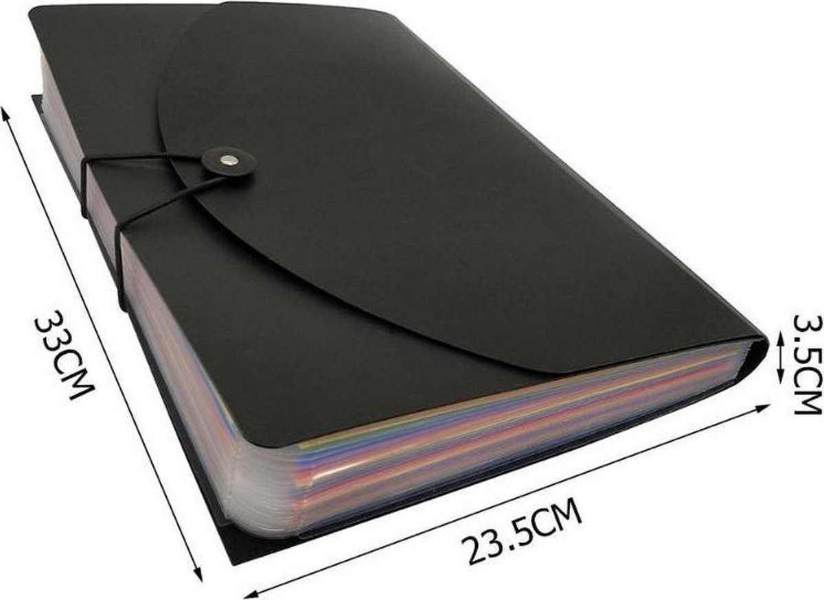 Premium Documenten Sorteermap - A4 Opbergmap - Vakkenmap - Projectmap ...