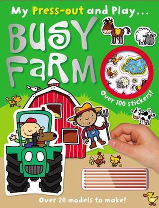 Press-Out and Play Busy Farm, Lara Ede | 9781782355656 | Boeken | bol