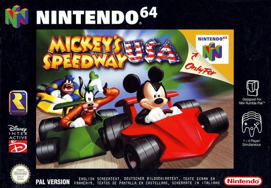 Mickey`s Speedway USA - Nintendo 64 [N64] Game PAL | Games | bol.com