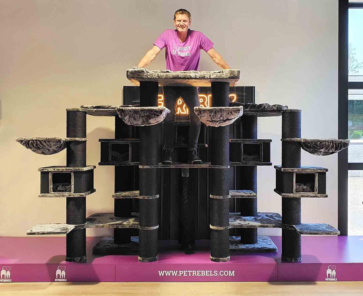 Petrebels Maine Coon 200 krabpaal - Pepper - 200 KG- Meerdere katten | bol