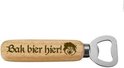 bol.com | De Knutselier - Flesopener - Bak bier hier!