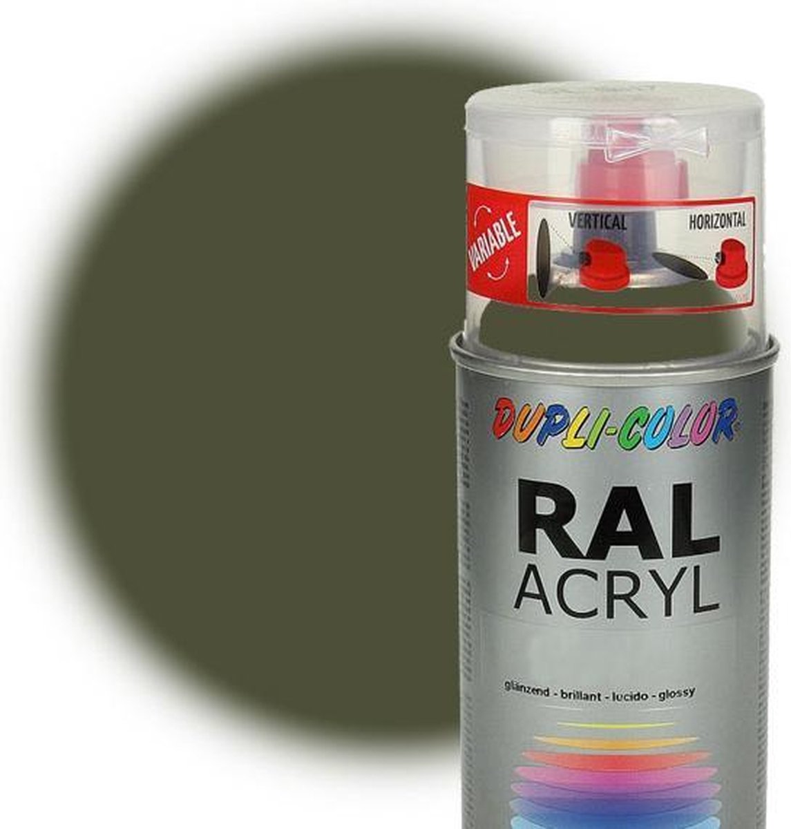 Motip Dupli-Color Spuitbus Acryl Hoogglans - RAL 6003 Olijfgroen | bol.com