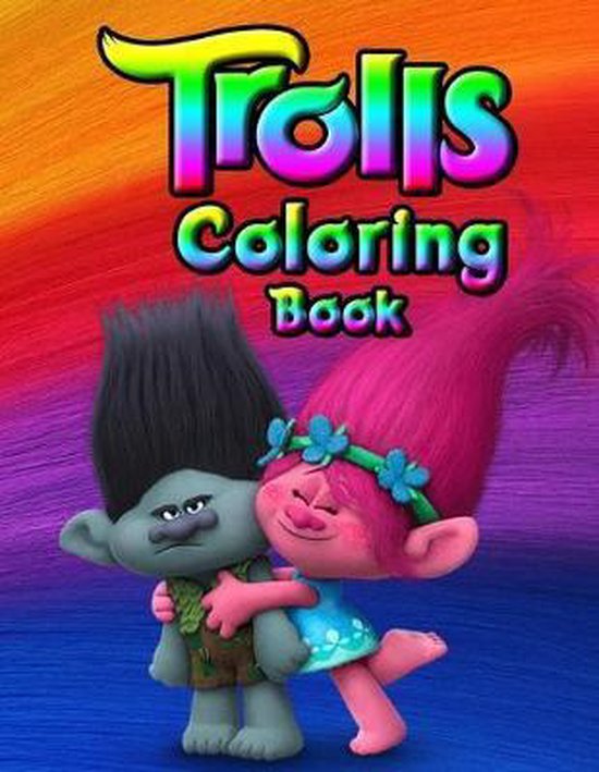 Trolls Coloring Book, Creative Design Press | 9781712185414 | Boeken ...