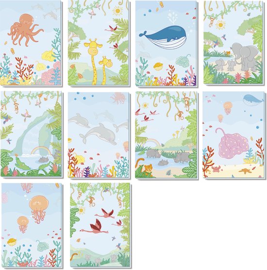 Liefs Jansje | Kinderkaarten | Set van 10 | Met kraft envelop en ... Liefs Jansje | Kinderkaarten | Set van 10 | Met kraft envelop en ...