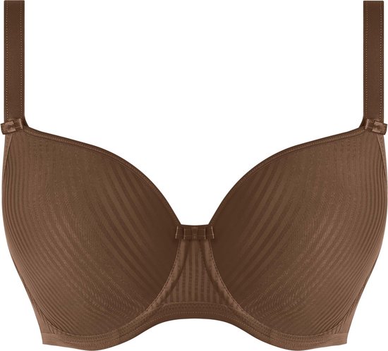 Freya - IDOL UW Moulded Balcony T-Shirt Bra - Coffee Roast - Vrouwen ...