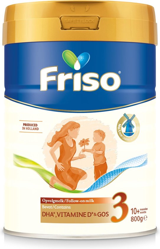Friso 3 - Opvolgmelk - vanaf 10 maanden - 800g - blik | bol