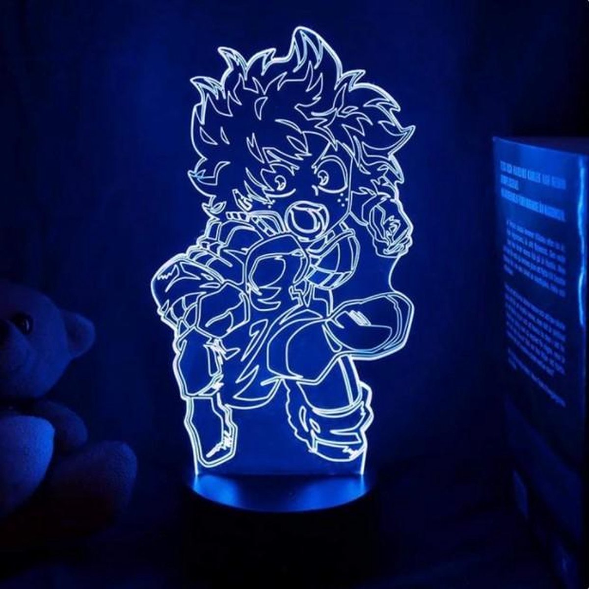 DawnLights - Deku Design - MHA - My Hero Academia - 3D Lamp - Led Licht ...