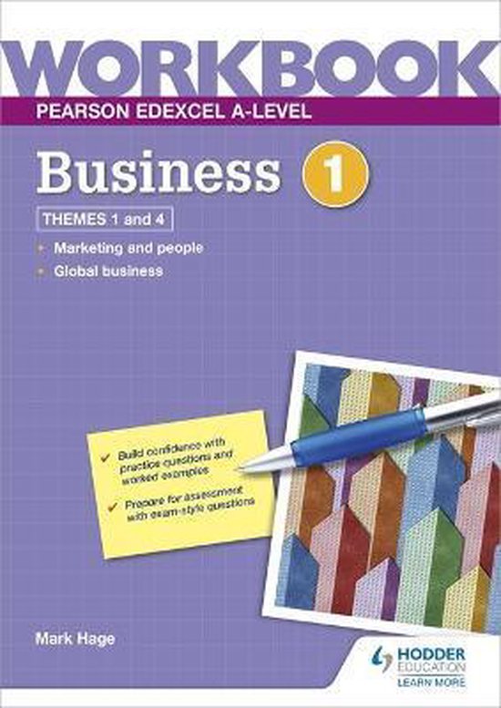 Pearson Edexcel A-Level Business Workbook 1 | 9781398358652 | Mark Hage ...