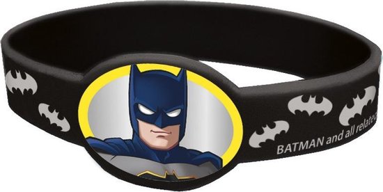 Haza Original Armbanden Batman Blauw/zwart/zilver/geel 4 Stuks | bol