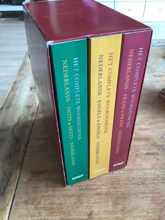 Het complete woordenboek boxset Frans, Engels, Duits, Hermans Muntinga ...