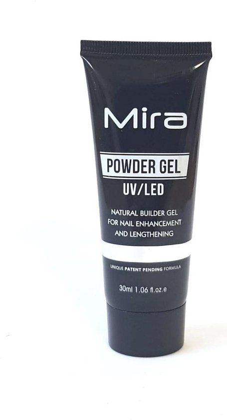 Mira – powder gel – natural builder gel – 30ml tube – #05 nude | bol