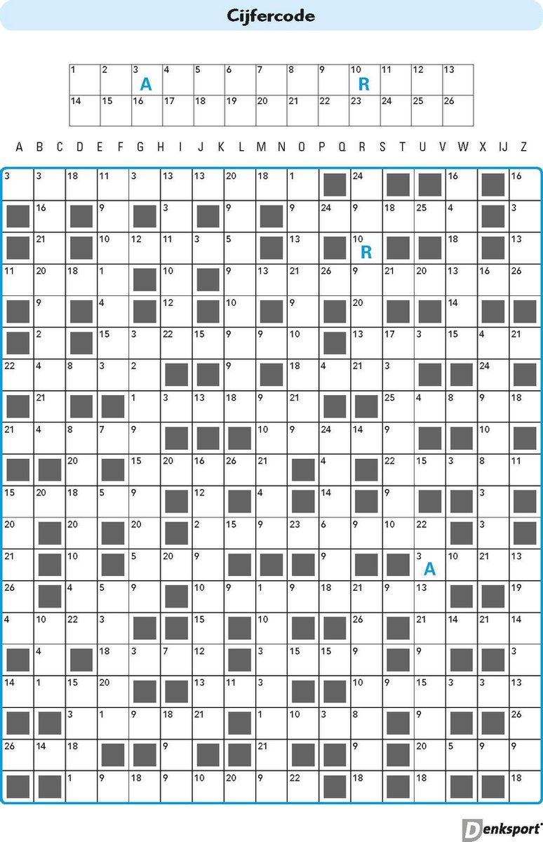 Denksport puzzelboek Cijfercode 3* vakantiekanjer editie 39 | bol.com