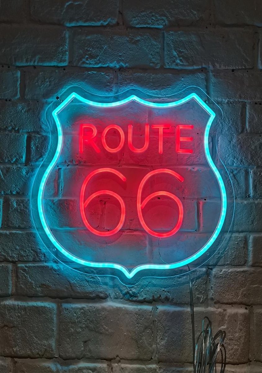 OHNO Neon Verlichting Route - Neon Lamp - Wandlamp - Decoratie - Led ...