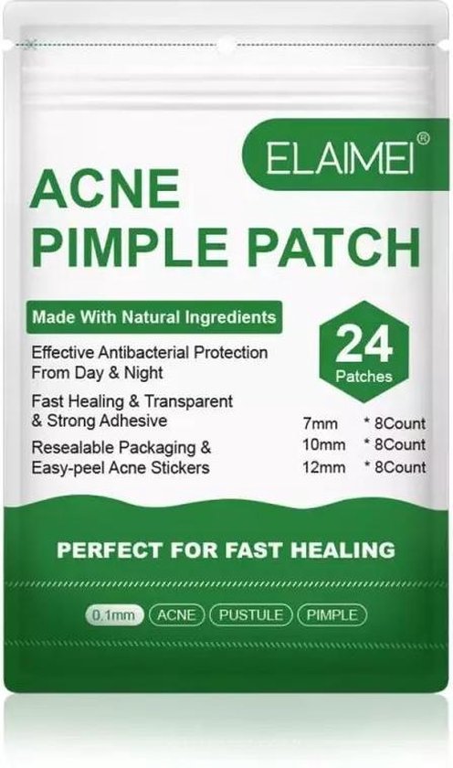 Pimple Patch - Acne Patch - Puisten Verwijderaar - Puisten Pleister ...