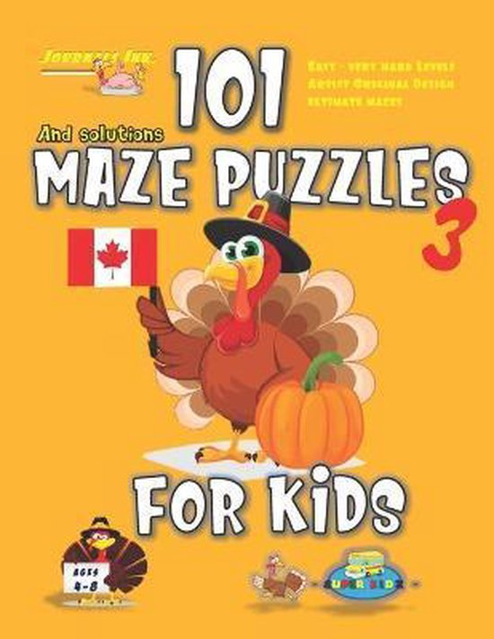 101 Maze Puzzles for Kids 3, Journals Ink | 9781697013610 | Boeken ...