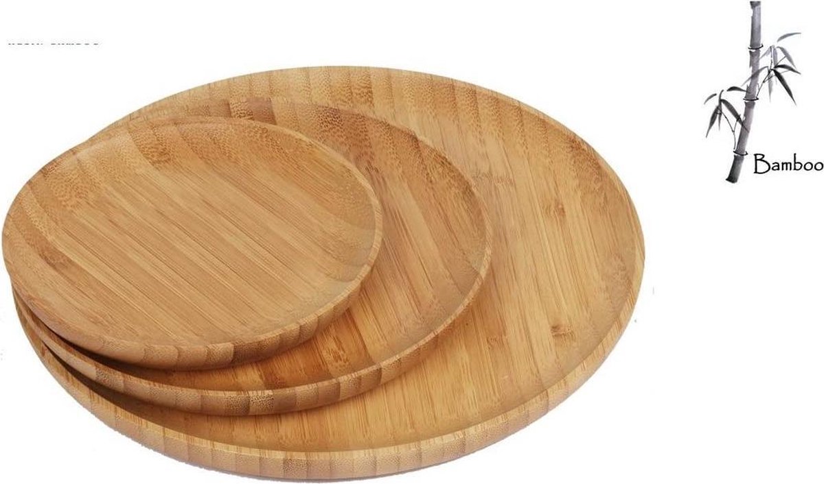 Bamboe borden bamboe platen houten bord van milieuvriendelijk bamboe ...