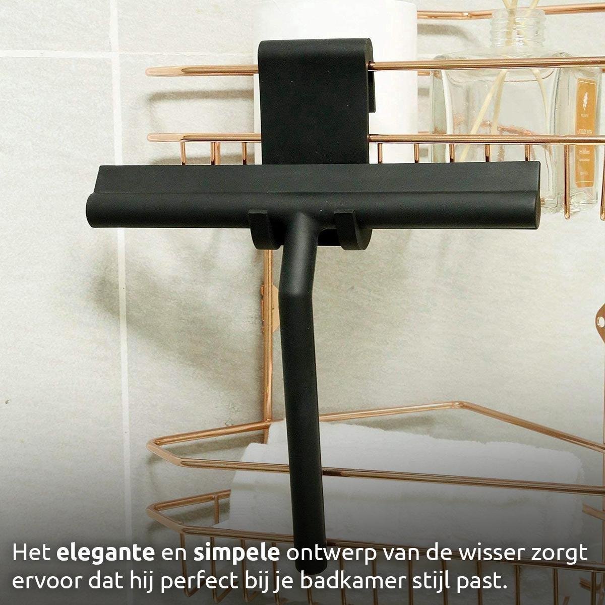 Deluxe Raamwisser met flexibele glashaak - Trekker Douche - Aftrekker ...