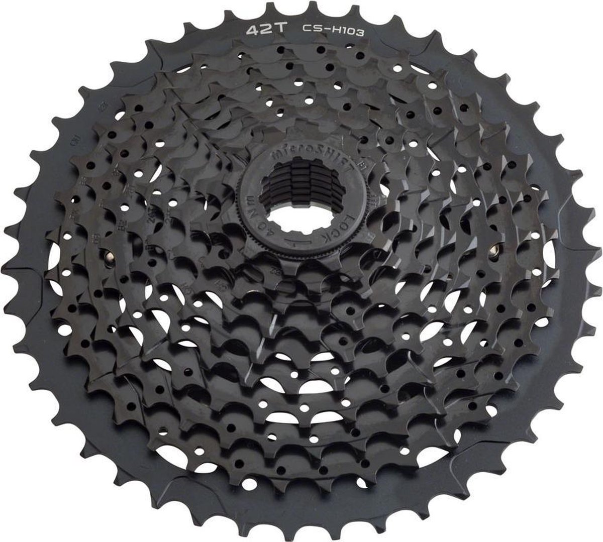 10 speed cassette MTB 11-42 black 10V mountainbike zwart Shimano - Sram ...