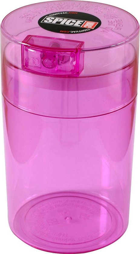 Spicevac 0.57 liter/150 gram/6 oz light red tint cap/body | bol.com