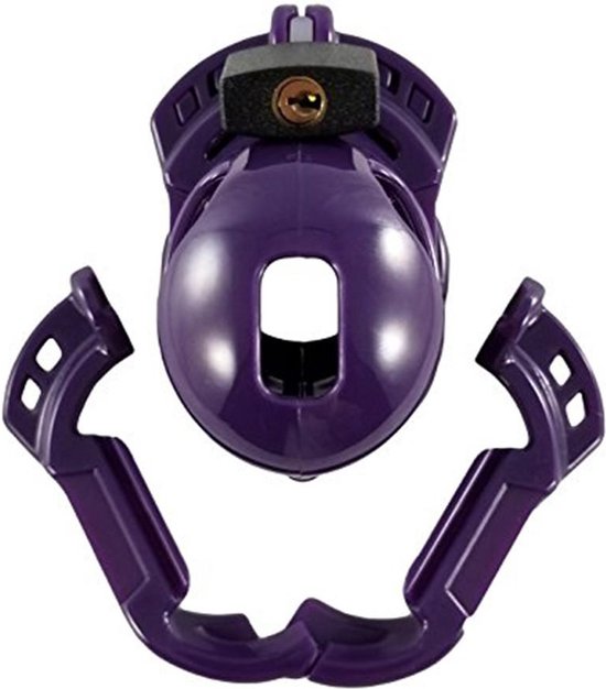 The Vice chastity cage Mini Paars - Kuisheidskooi - peniskooi | bol